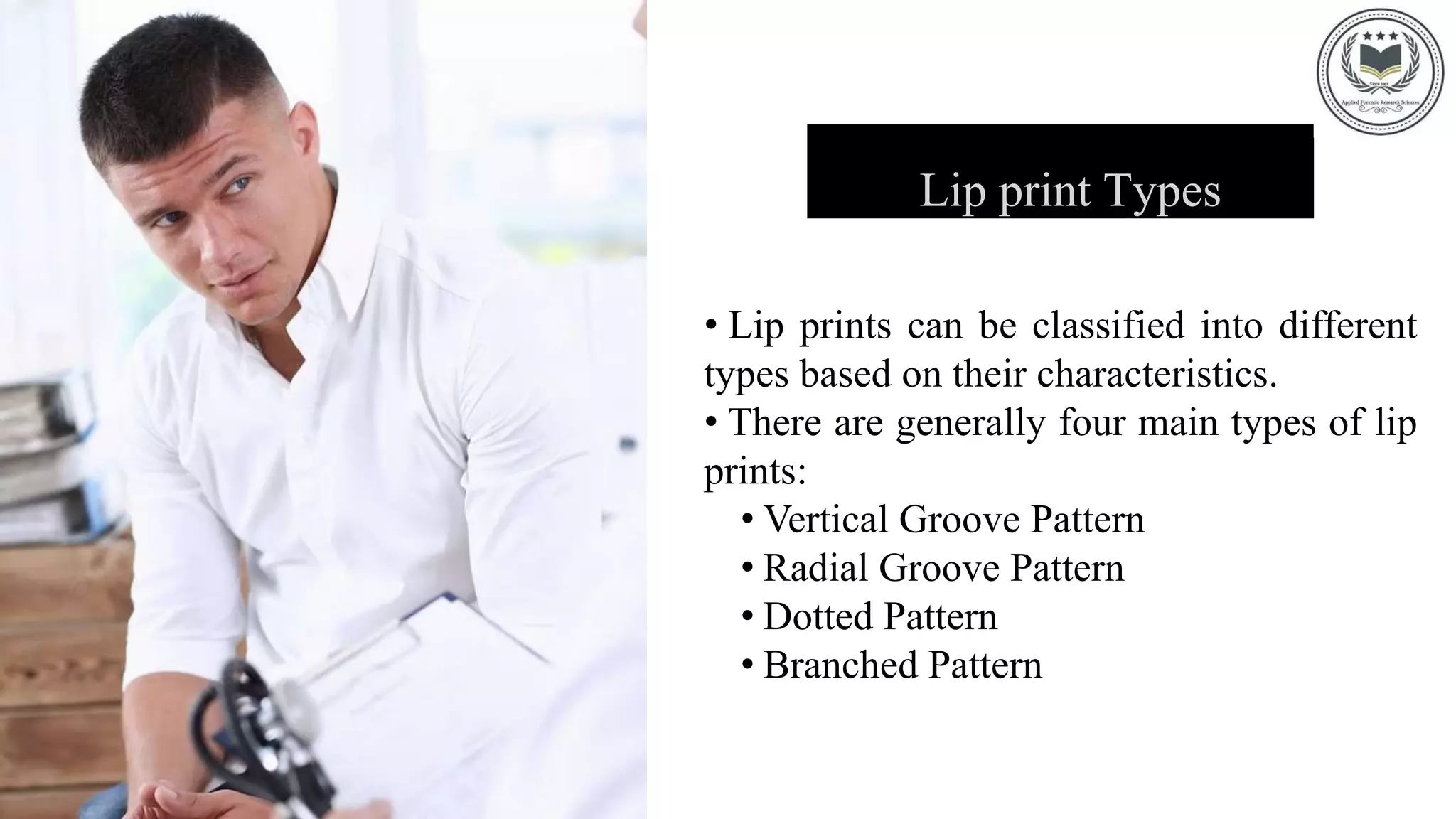 classification of lip prints | PPTX