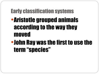 classification of living things and diversity | PPT