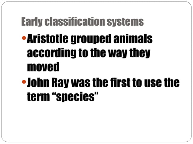 classification of living things and diversity | PPT
