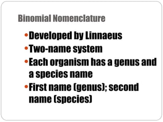 classification of living things and diversity | PPT