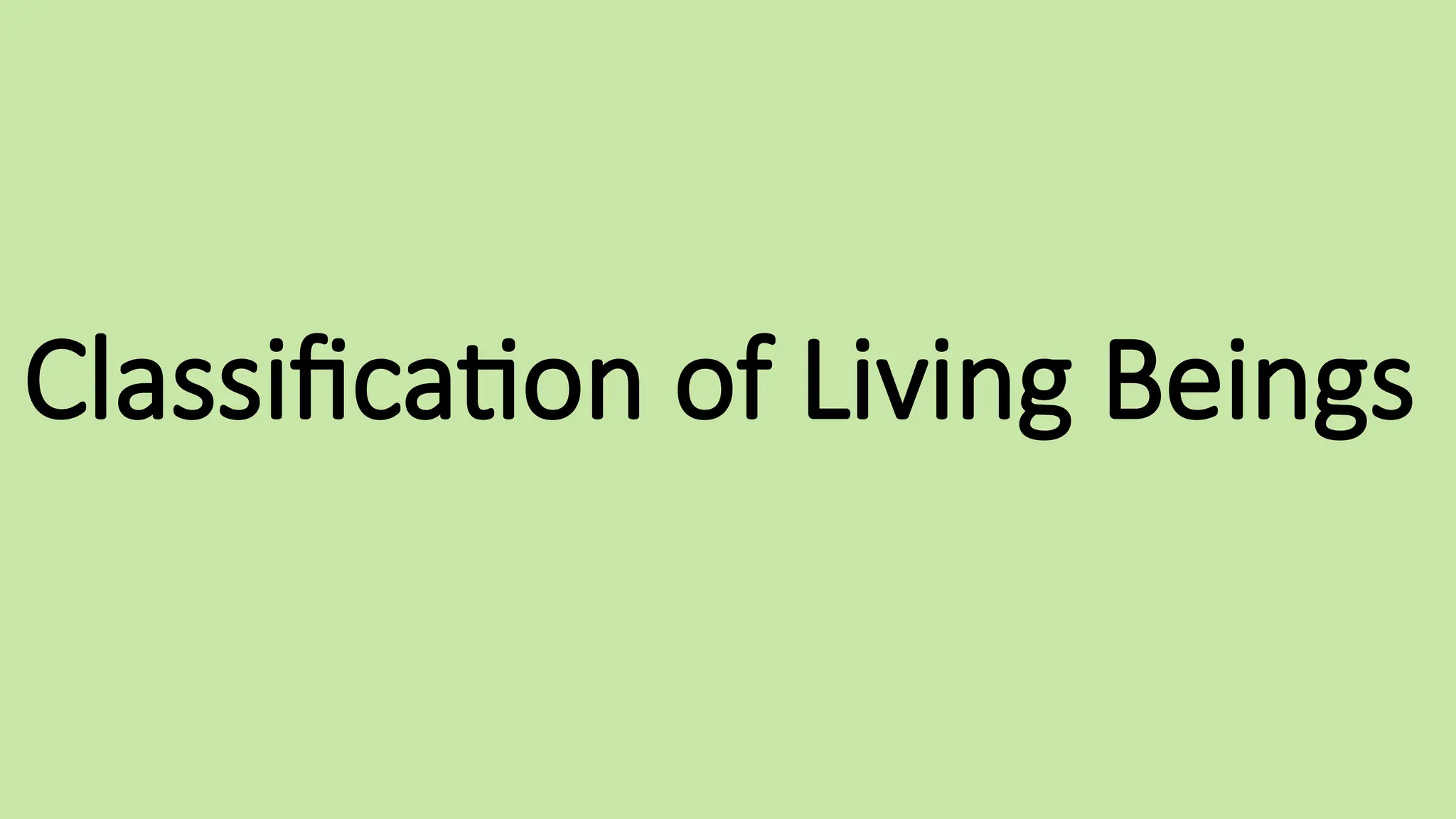 Living beings classification . Ppptxxxxx | PPTX