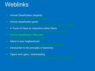 Classification of living things | PPT