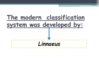 Classification of living things | PPTX