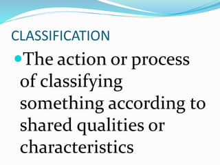 CLASSIFICATION OF LIVING THINGS.pptx