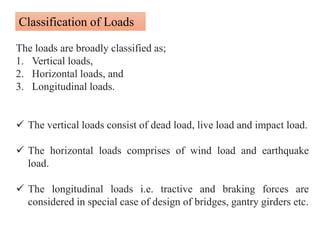 Classification of Loads on Structures | PPTX