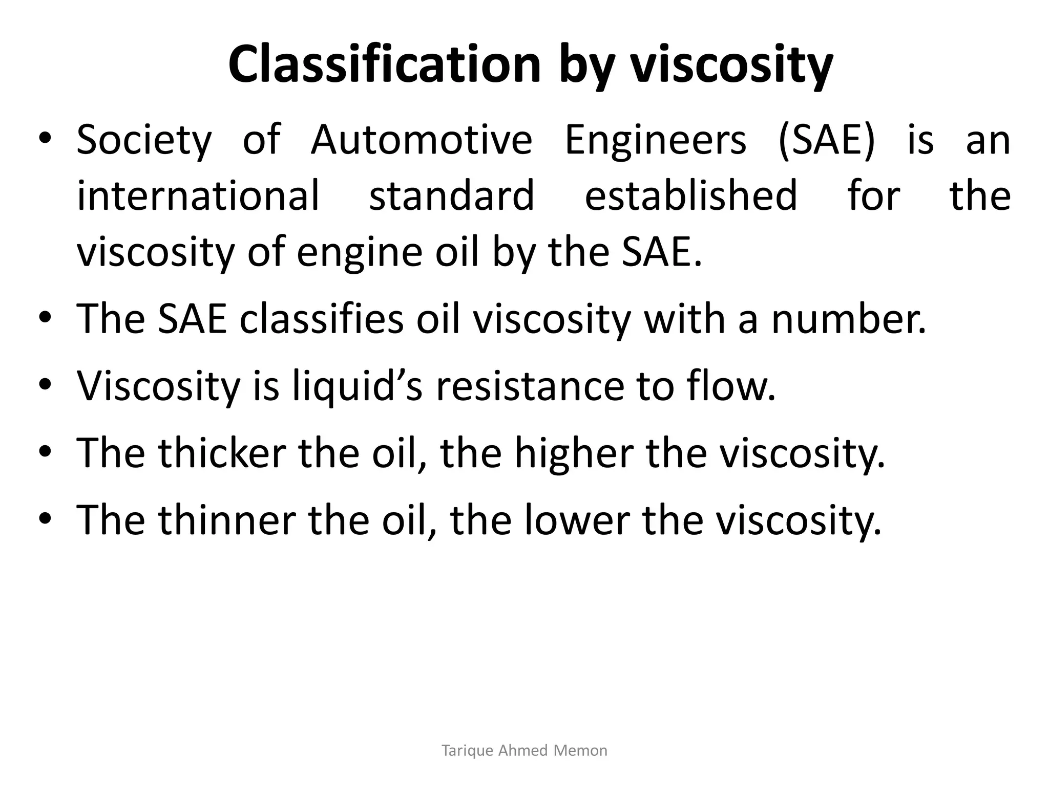 Classification of lubricants | PDF