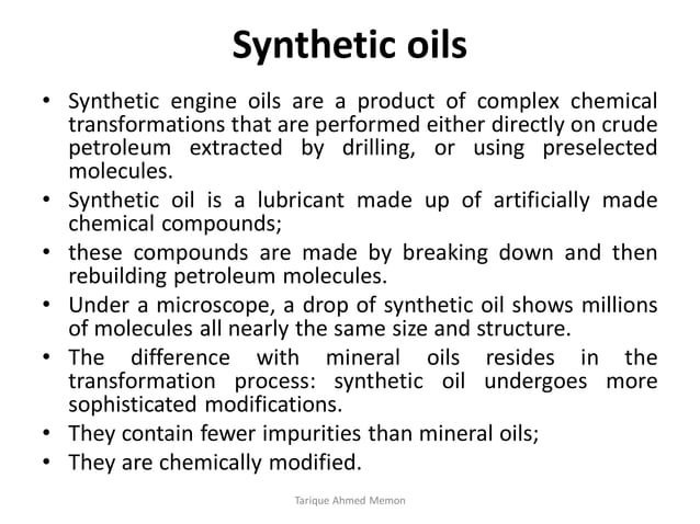 Classification of lubricants | PDF | Chemistry | Science