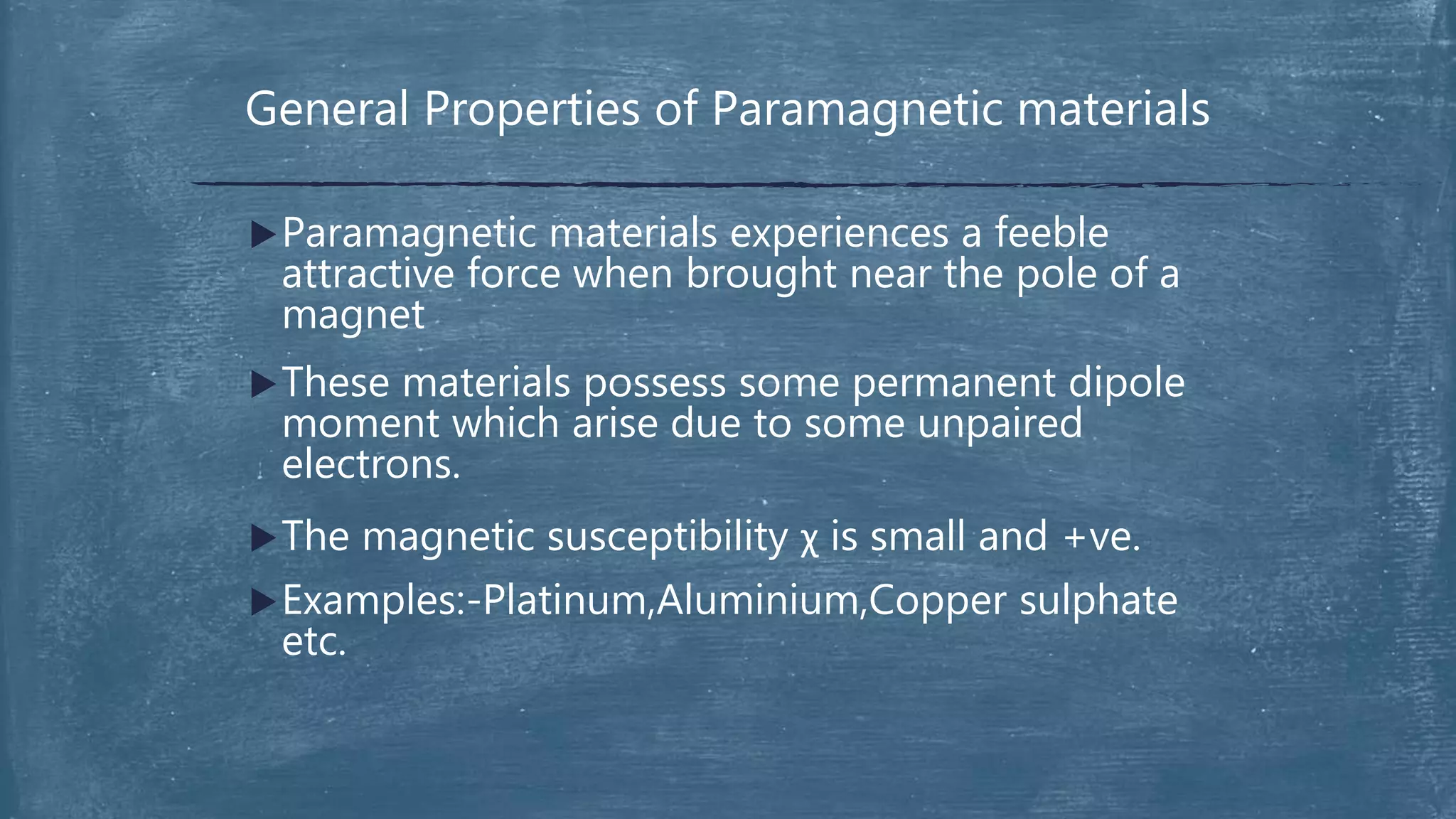 Classification of magnetic materials on the basis of magnetic moment ...