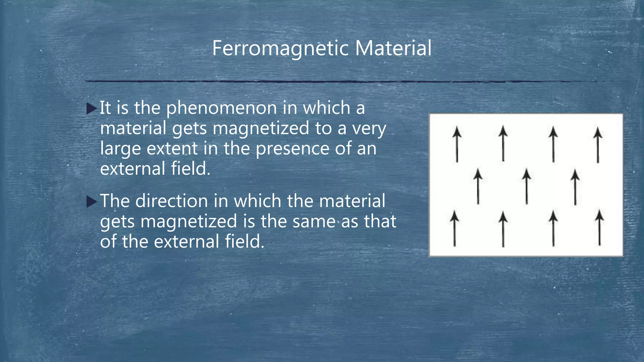 Classification of magnetic materials on the basis of magnetic moment | PPTX