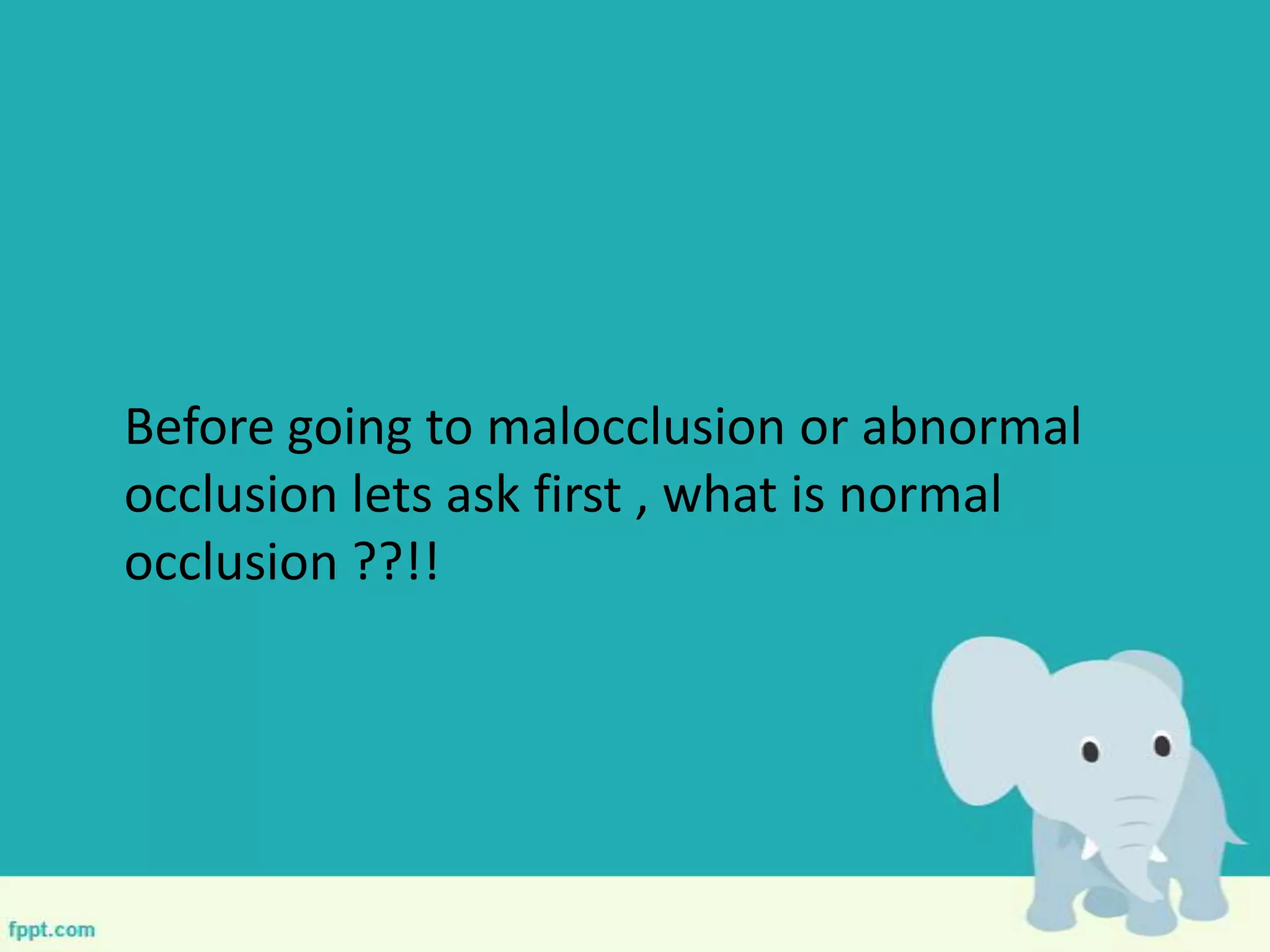 Classification of malocclusion in orthodontics | PPTX