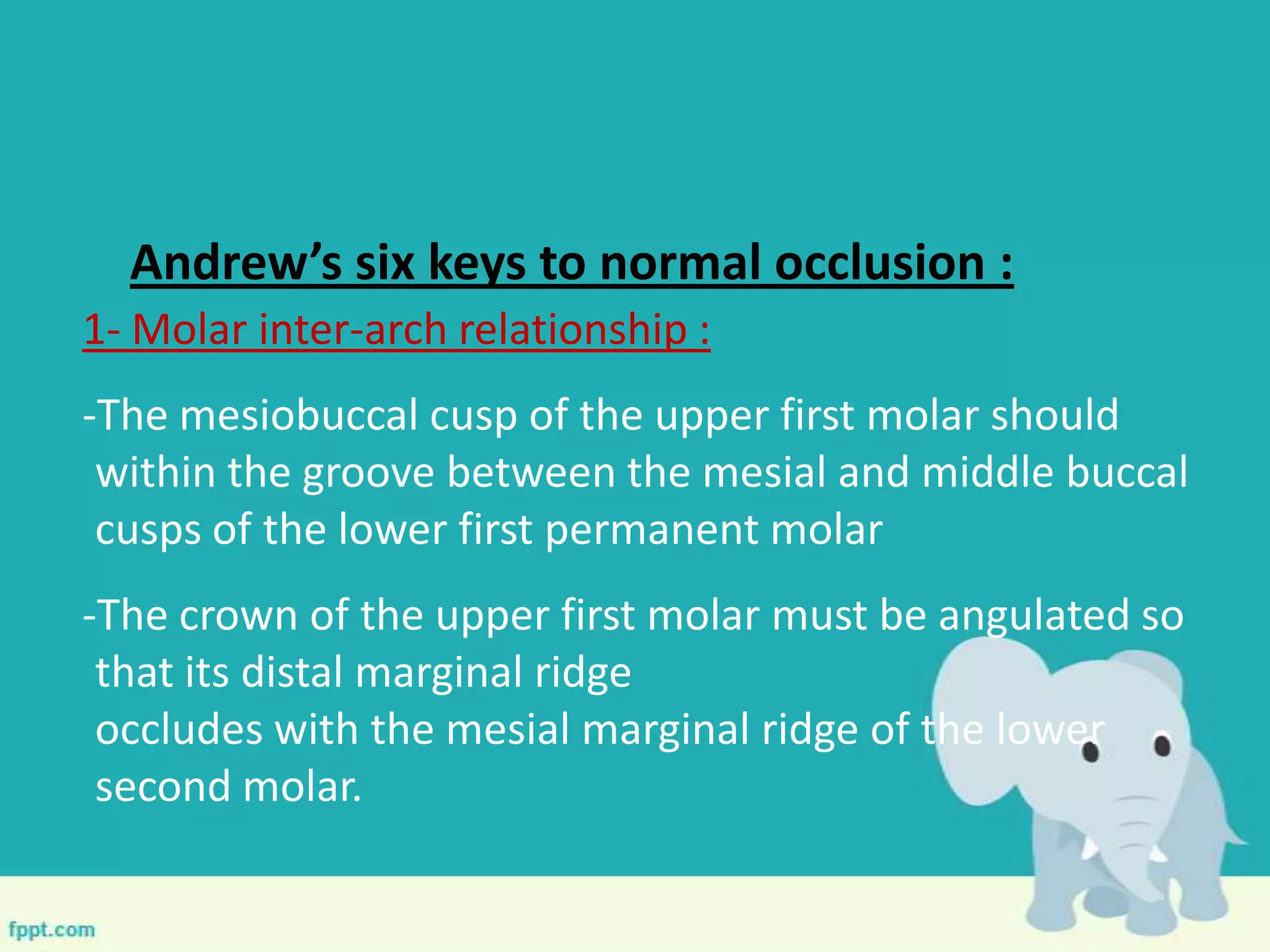 Classification of malocclusion in orthodontics | PPTX