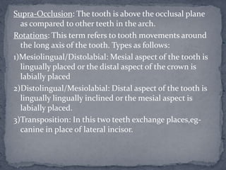 Classification Of Malocclusion | PPTX | Dental Health | Diseases and ...