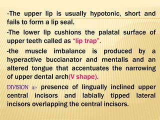 Classification of malocclusion | PPTX