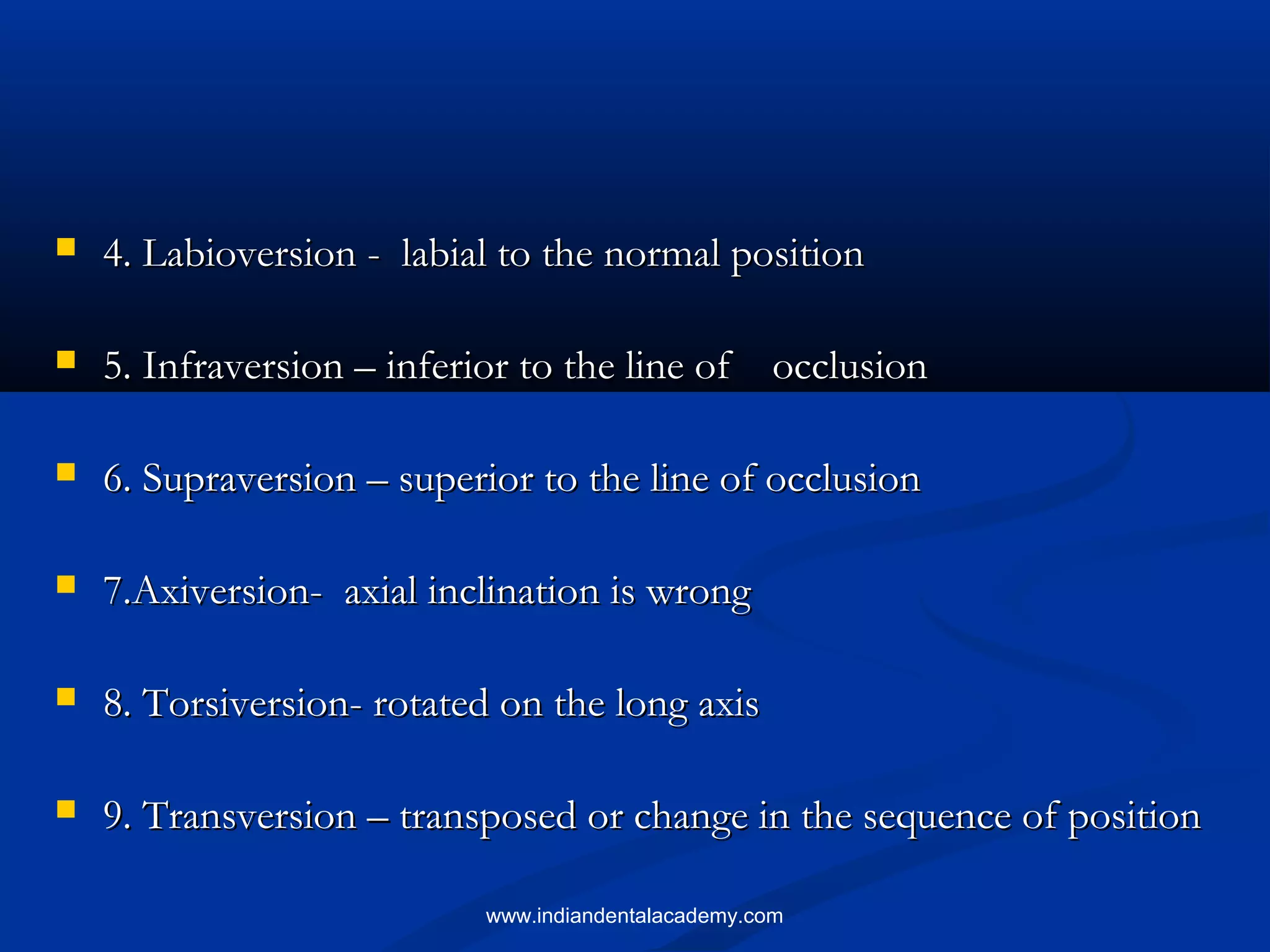 Classification of malocclusion | PPT