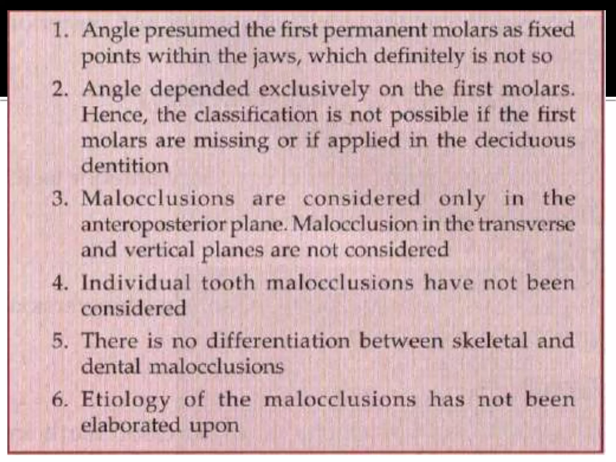 Classification of malocclusion | PPT | Dental Health | Diseases and ...
