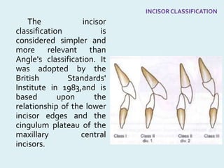 Classification of malocclusion | PPT