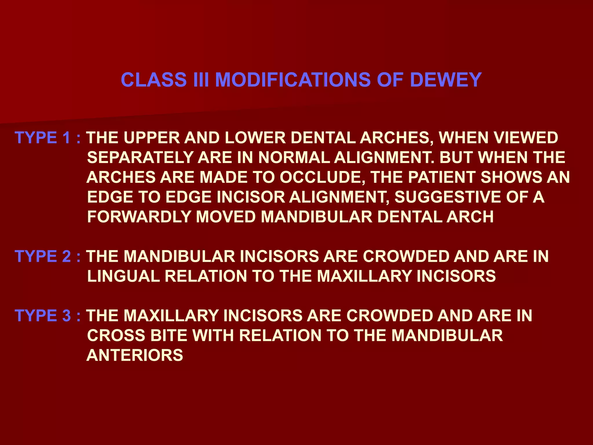 Classification of malocclusion | PPT