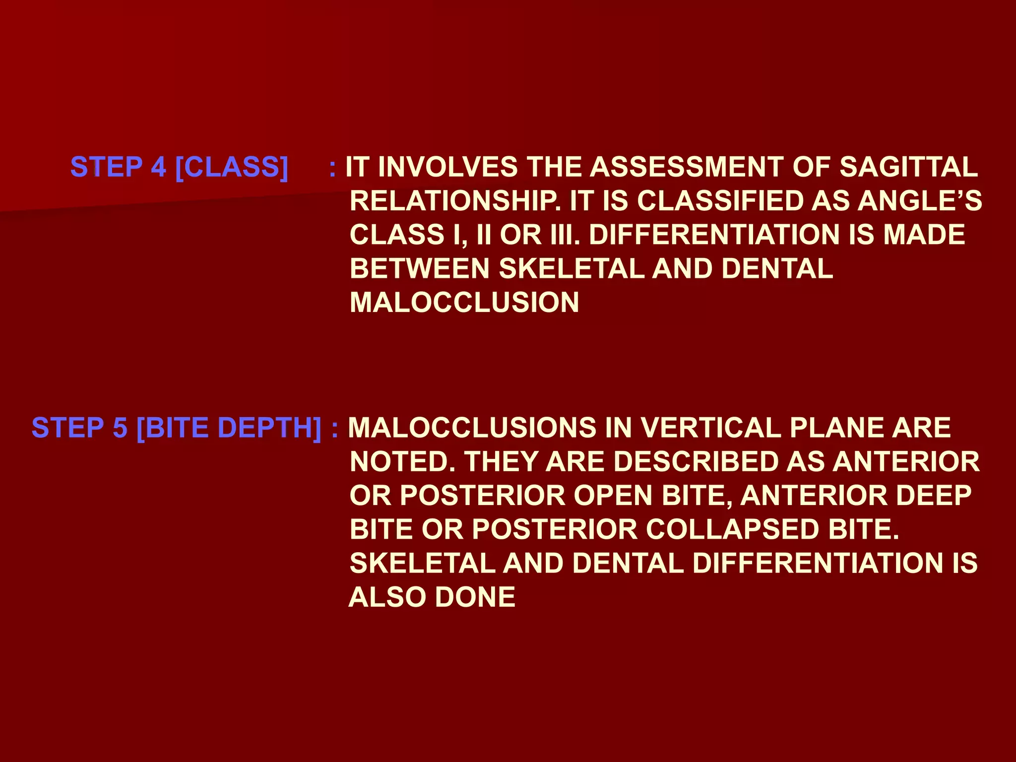 Classification of malocclusion | PPT