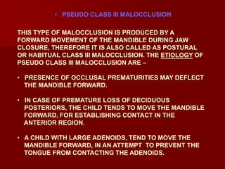 Classification of malocclusion | PPT
