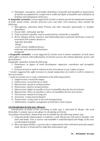 classification of malocclusion.docx