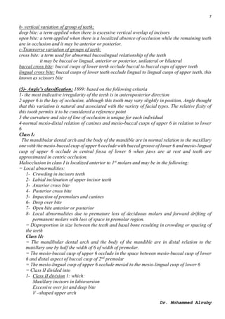 classification of malocclusion.docx