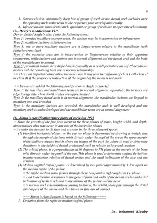 classification of malocclusion.docx