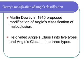 CLASSIFICATION OF MALOCCLUSION.ppt