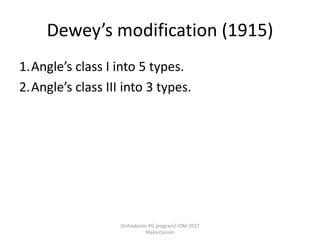 Classification of malocclusion.pptx