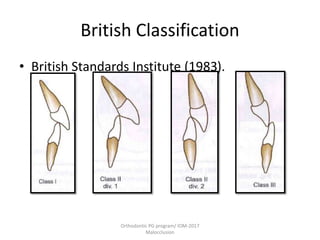 Classification of malocclusion.pptx