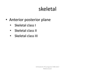 Classification of malocclusion.pptx