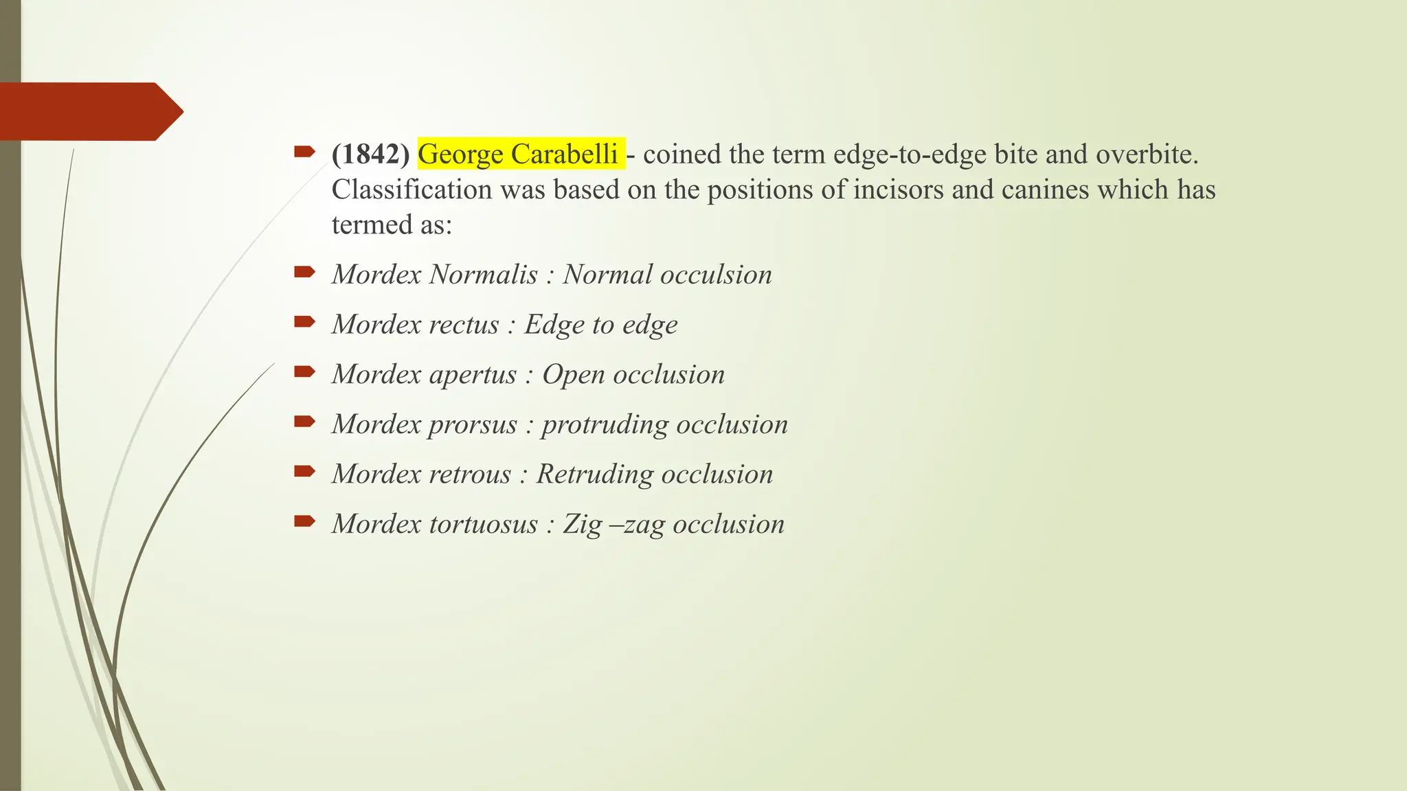 CLASSIFICATION OF MALOCCLUSION in orthodontics | PPTX