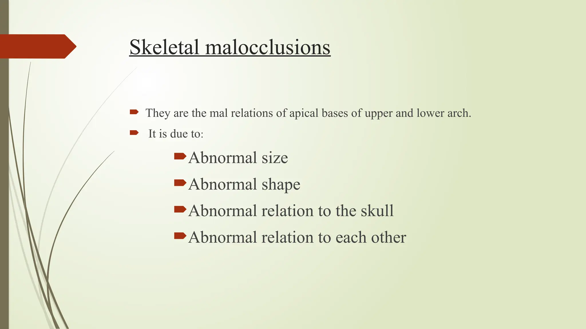 CLASSIFICATION OF MALOCCLUSION in orthodontics | PPTX