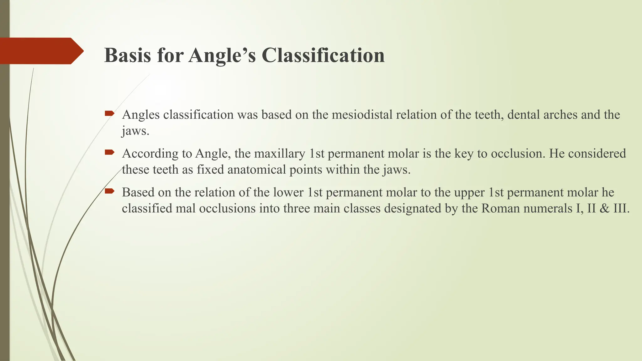 CLASSIFICATION OF MALOCCLUSION in orthodontics | PPTX