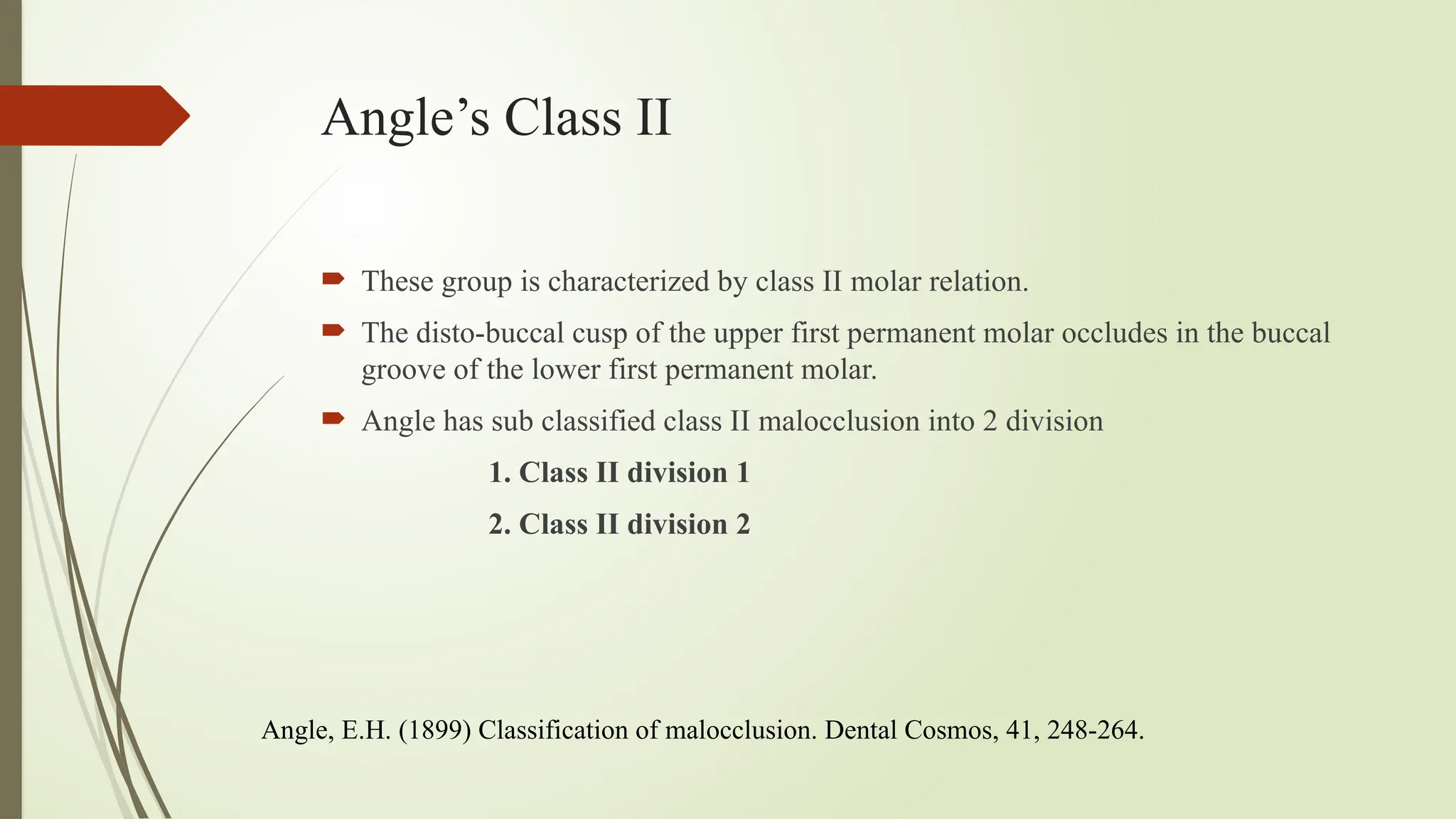 CLASSIFICATION OF MALOCCLUSION in orthodontics | PPTX