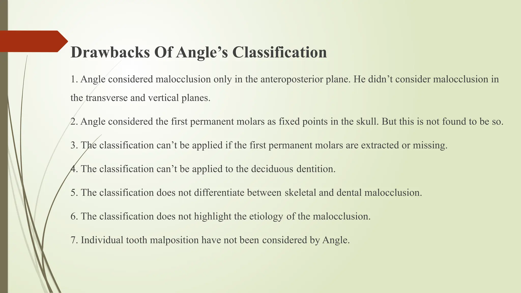 CLASSIFICATION OF MALOCCLUSION in orthodontics | PPTX
