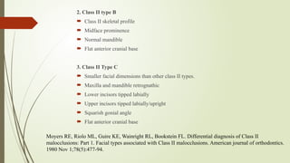 CLASSIFICATION OF MALOCCLUSION in orthodontics | PPTX