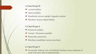CLASSIFICATION OF MALOCCLUSION in orthodontics | PPTX