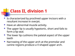Classification of Malocclusion in orthodontics .ppt