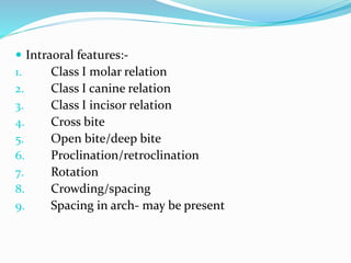 Classification of malocclusion | PPTX