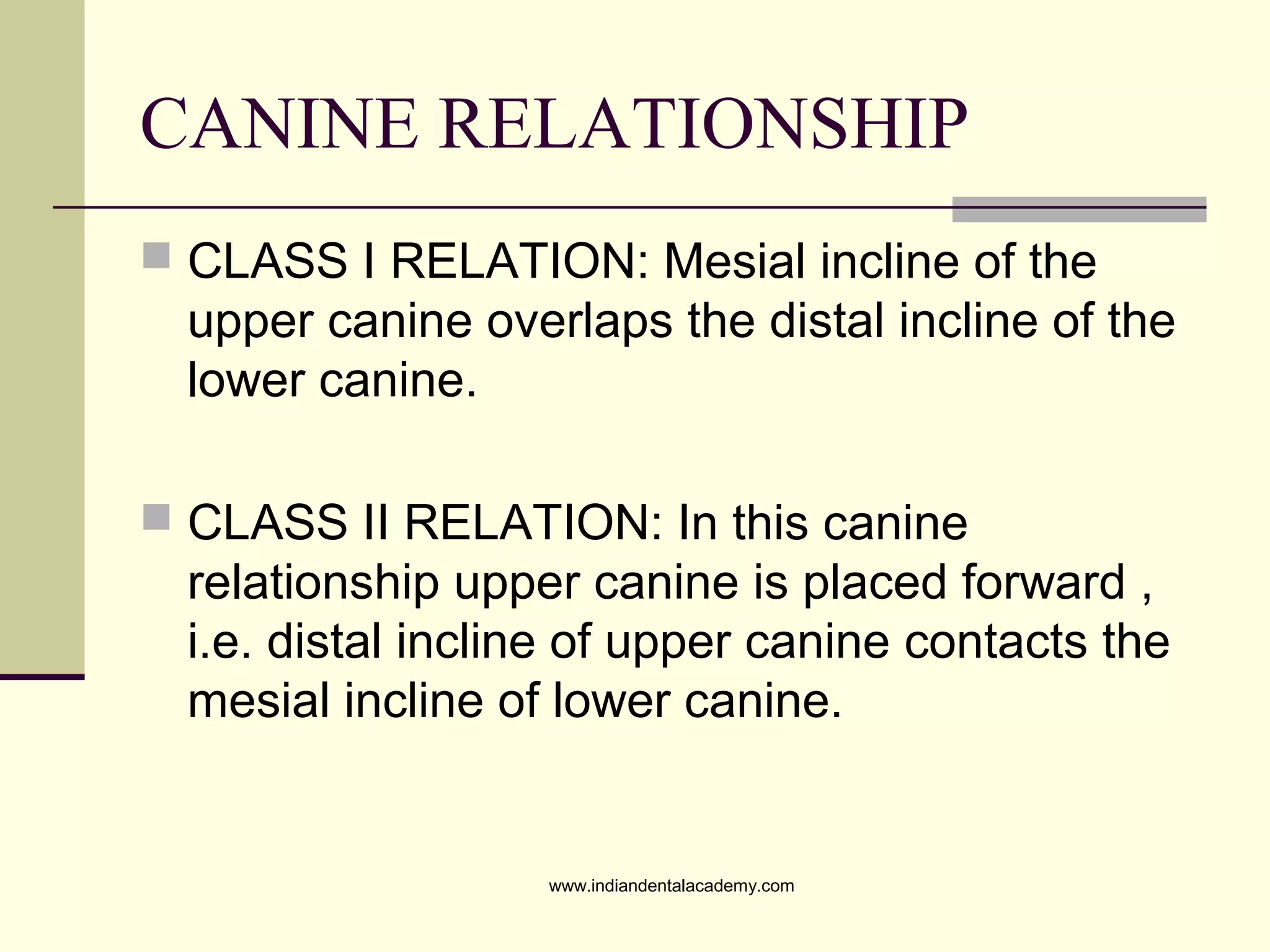 Classification of malocclusion | PPT