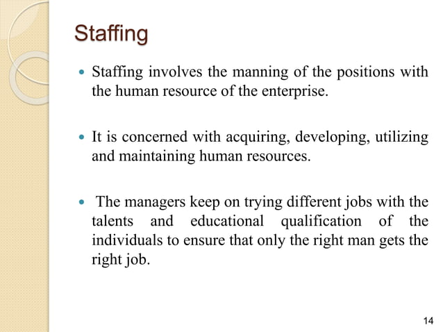 Classification of management functions | PPTX | Human Resources | Business