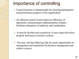 Classification of management functions | PPTX