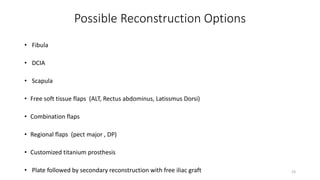 Classification of mandibular defects | PDF | Bone and Joint Conditions ...