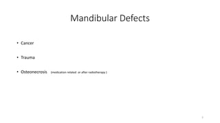 Classification of mandibular defects | PDF | Bone and Joint Conditions ...