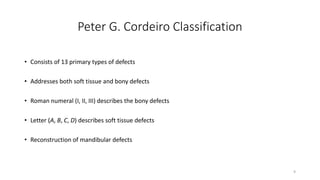 Classification of mandibular defects | PDF