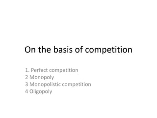 Classification of market | PPTX