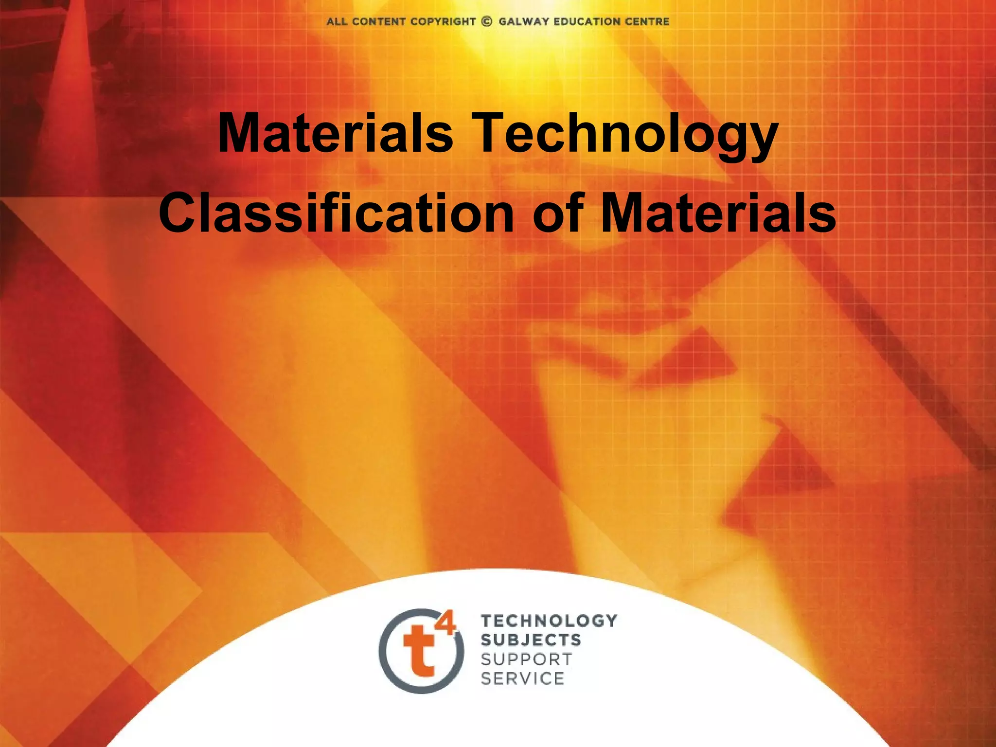 Classification of materials | PPT