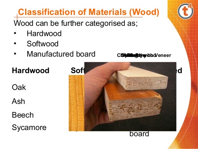 Classification of materials