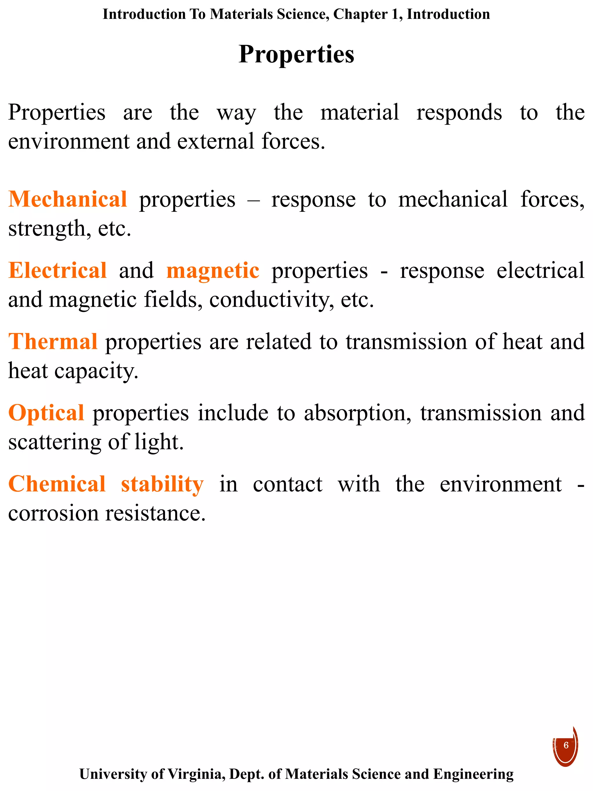 Classification of materials | PPTX