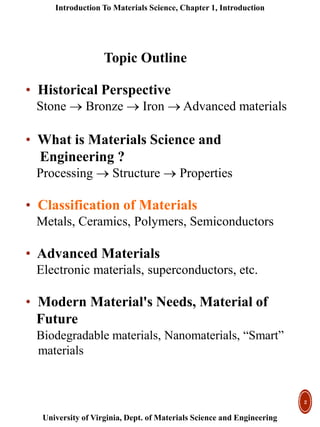 Classification of materials | PPTX